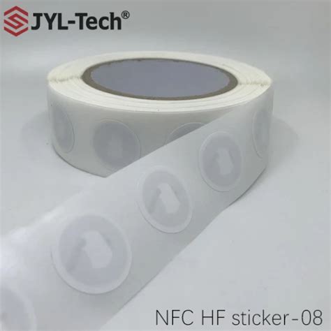 Security ISO IEC Icode Slix Hf RFID Inlay Label RFID Smart Label Tag For Brand Promotion