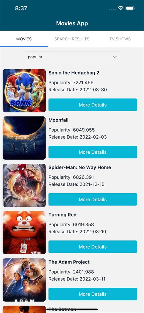 GitHub Hsinghanandi React Native Movies App A Simple Movie App With