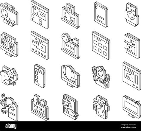 Ecommerce And Online Shopping Isometric Icons Set Vector Stock Vector Image And Art Alamy