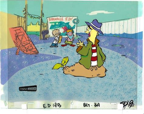 Ed Edd N Eddy Animation Cel From Cartoon Network W Coa 4647603190