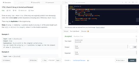 Leetcodepracticecode In C Plus Plus Rahulkumar1404github