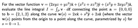 solved for the vector function