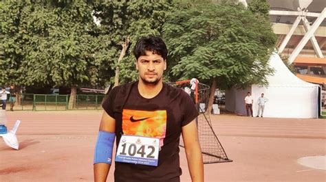 all india police meet javelin thrower sachin yadav impresses with 84 21m hindustan times