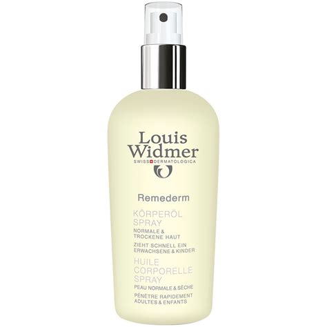 Louis Widmer Remederm Körperöl Spray Leicht Parfümiert 150 Ml Shop