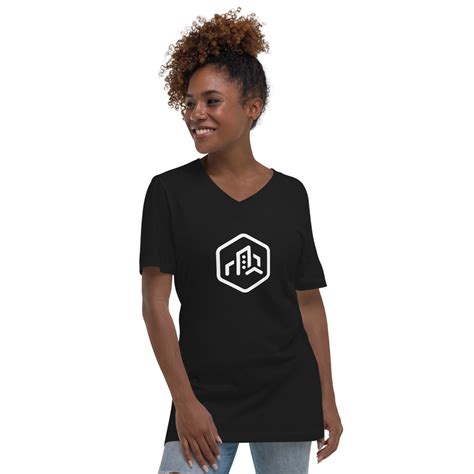 Unisex Short Sleeve V Neck T Shirt Homebase