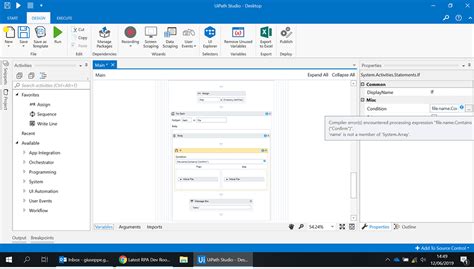 Help Error Using Ntains Help Uipath Community Forum