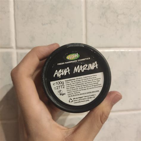 Agua Marina From Lush Fresh Handmade Cosmetics Vegan Product Reviews
