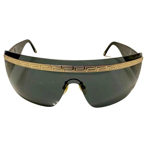 1990s Versace Medusa Medallion Mask Sunglasses For Sale At 1stdibs