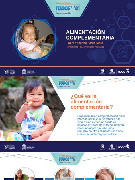 L1 1 S7 1 Alimentacion Complementaria Descargar Gratis Pdf Alimentos Amamantamiento