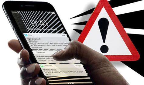 Apple IPhone WARNING If You Receive This Message Please DON T Click On It Express Co Uk