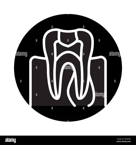 Periodontitis Color Line Icon Isolated Vector Element Outline Pictogram For Web Page Mobile