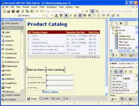 Aspnet Web Matrix Descargar