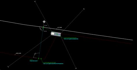Get Point On Another Polyline Perpendicular From A Point On A Polyline Autolisp Visual Lisp