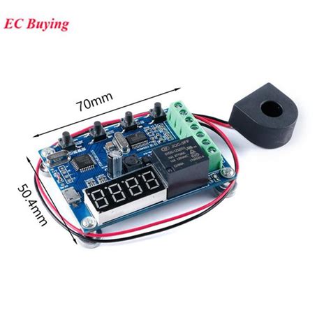 Overcurrent Relay Module Ac Current Detection Measurement Digital Display Overcurrent Protection