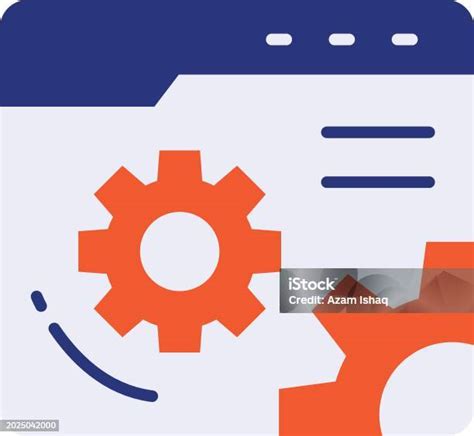 Layanan Web Desain Ikon Vektor Konfigurasi Simbol Desain Dan