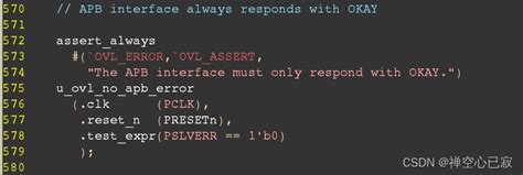 Ovl Assertion Checker Csdn博客