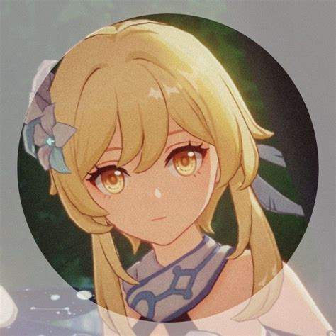 Genshin Impact Lumine Icon Anime Icon Character