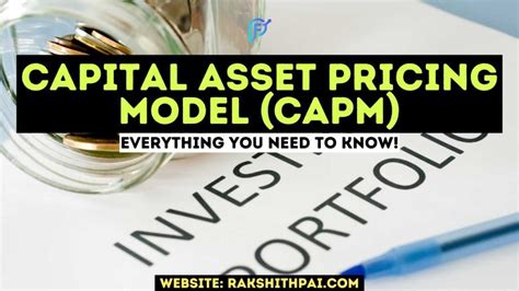 Capital Asset Pricing Model Capm And Its Assumptions Explained