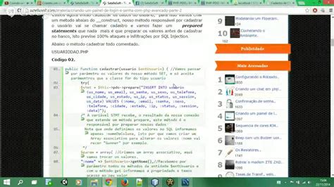Criando Um Cadastro De Clientes Utilizando Php Pdo Youtube