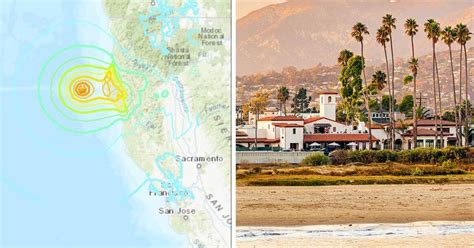 Tsunami Warning After 7 0 Magnitude Earthquake Hits California World