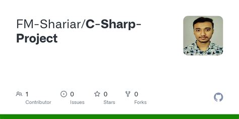 Github Fm Shariarc Sharp Project