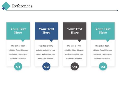 References Ppt PowerPoint Presentation Slides Clipart