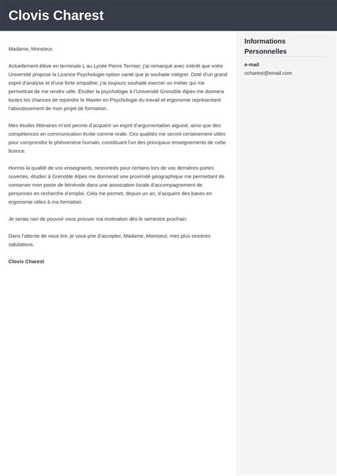 Lettre De Motivation Dcg Parcoursup