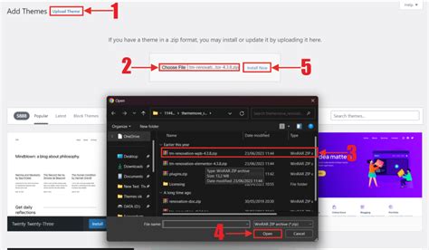 Tutorial Install Theme Renovation Tutorial Install Theme And Plugin