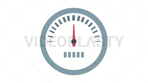 Speedometer Icon Royalty Free Stock Animation Videoplasty