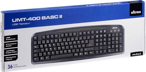 Ultron Umt 400 Basic Ii Pc Mac Keyboard Bigamart