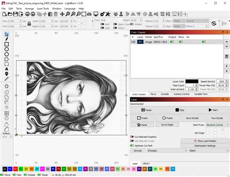 Laser Engraving With Eding Cnc And Lightburn Edingcnc