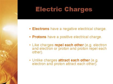 Chapter Electricity And Magnetism Vocabulary Electron A
