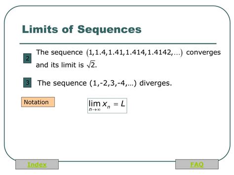Ppt Limits Of Sequences Of Real Numbers Powerpoint Presentation Free Download Id 421358
