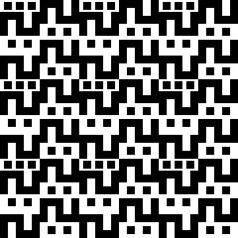 Diseño De Fondo Blanco Y Negro De Patrones Sin Fisuras Para Ropa