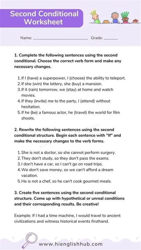 What Is The Second Conditional Hi English Hub