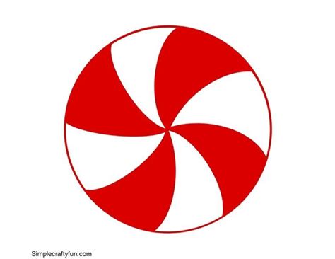 Peppermint Candy Template At A Glance