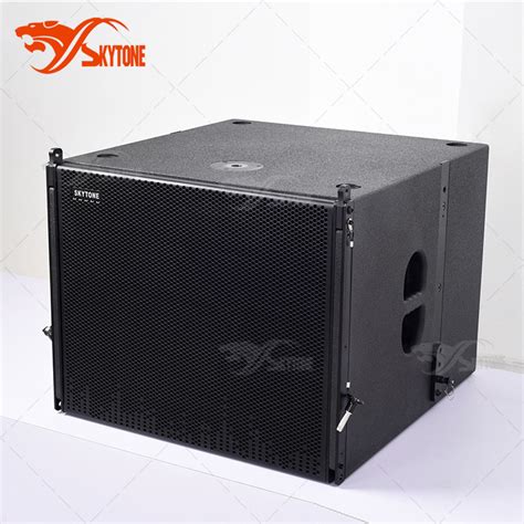 18 Inch Bass Speaker Line Array Wooden Speaker Box China Wooden Speaker Box And Line Array