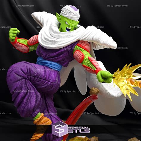 Piccolo 3d Model In Action V2 Specialstl