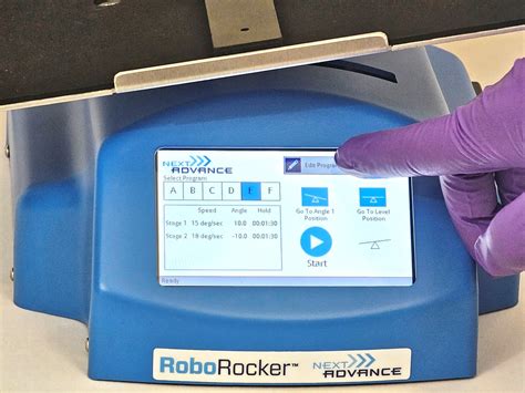 Edit A Program Next Advance Laboratory Instruments