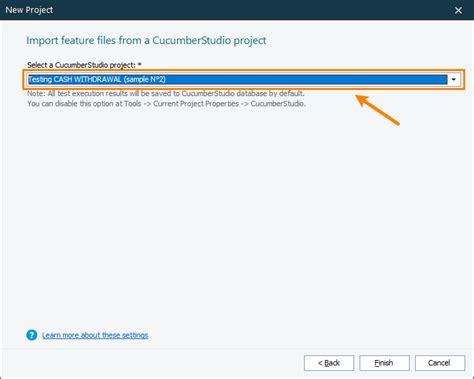 Import Cucumberstudio Scenarios Testcomplete Documentation