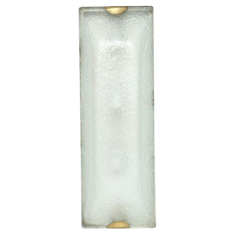 Fontana Arte Rectangular Flush Mount Ceiling Or Wall Light For Sale At