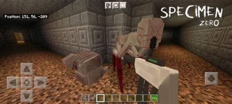 Мод Specimen Zero Horror для Minecraft