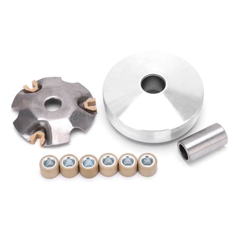 Complete Variator Assembly Roller Drive Wheel Replacement For Gy6 50cc