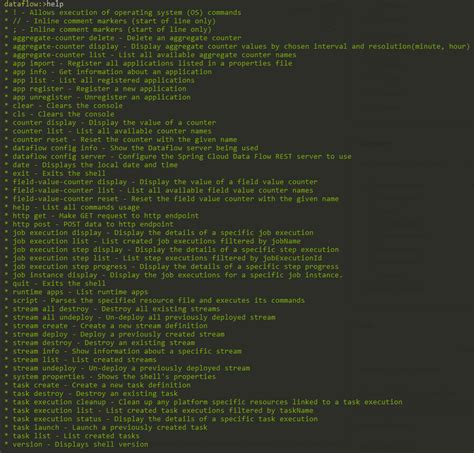 Spring Cloud Data Flow Making Custom Apps And Using Shell E Developer