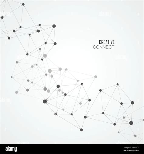 Science Molecule And Connection Structure Abstract Background Stock