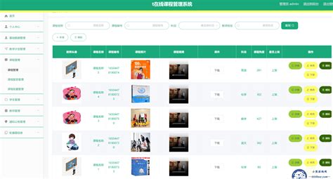 基于springboot Vue的在线课程管理系统的设计与实现 计算机源码软件工程专业源码成品小熊源码网