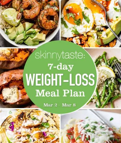 7 Day Diet Plan For Weight Loss Livegoodhabits