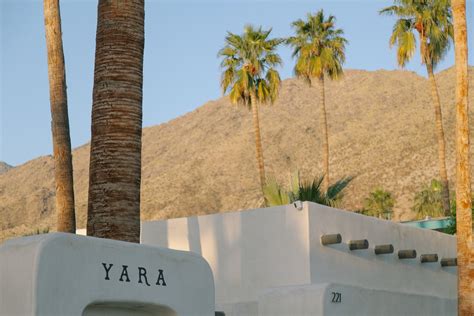 Yara Hotel Palm Springs Palm Springs Preferred Small Hotels