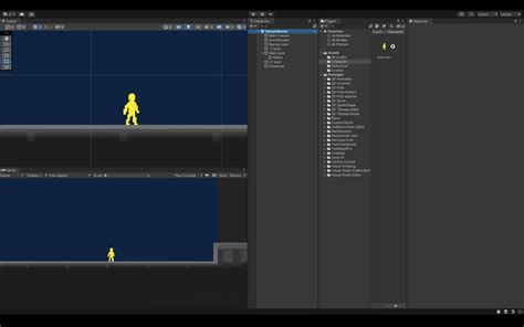 Why Is He Float Above Hitbox I M New At Unity So I Have Some Problems With It How Can I Solve