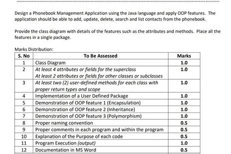 Solved Design A Phonebook Management Application Using The Chegg